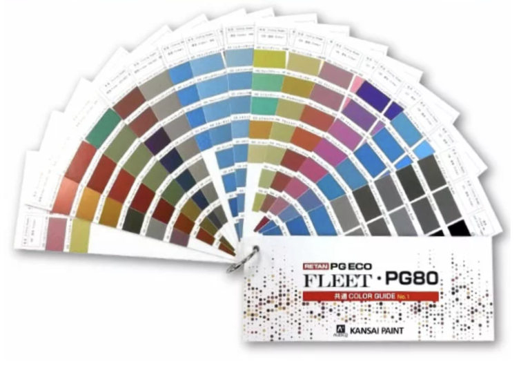 関西ペイント レタンPGエコフリート・PG80共通カラーガイド – 塗料通販・ペンキ販売のPaintStore.JP
