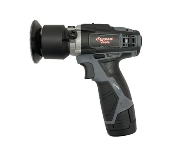 コンパクトコードレスダブルアクションポリッシャー CP80 ＃小型・軽量ボディにより、狭小場所の研磨作業に最適です。低速・高速モードの切り替え ...